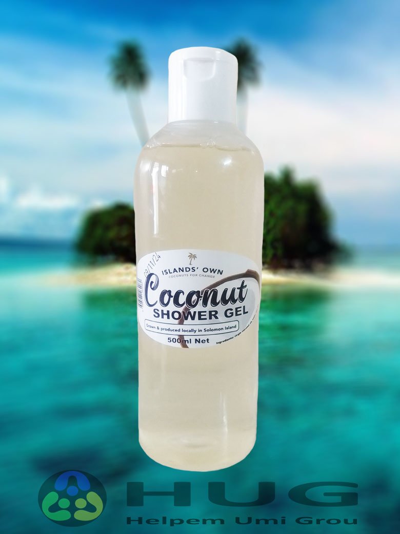 Coconut Shower Gel - Islands Own 500ml - HUG Solomons
