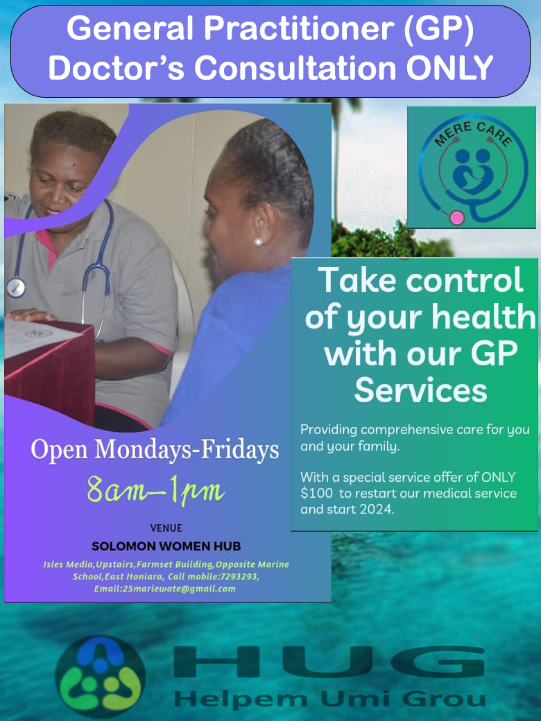 Doctor's Consultation (General Practioner) - HUG Solomons