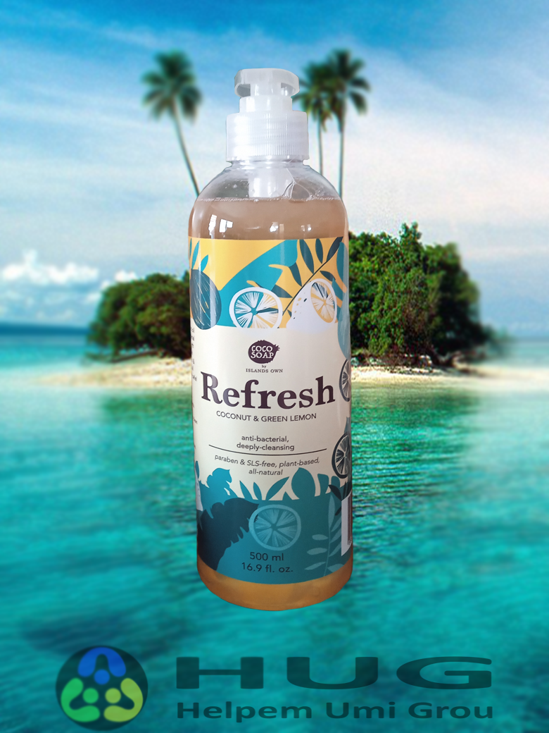 Shower Gel Refresh - 500ml - HUG Solomons