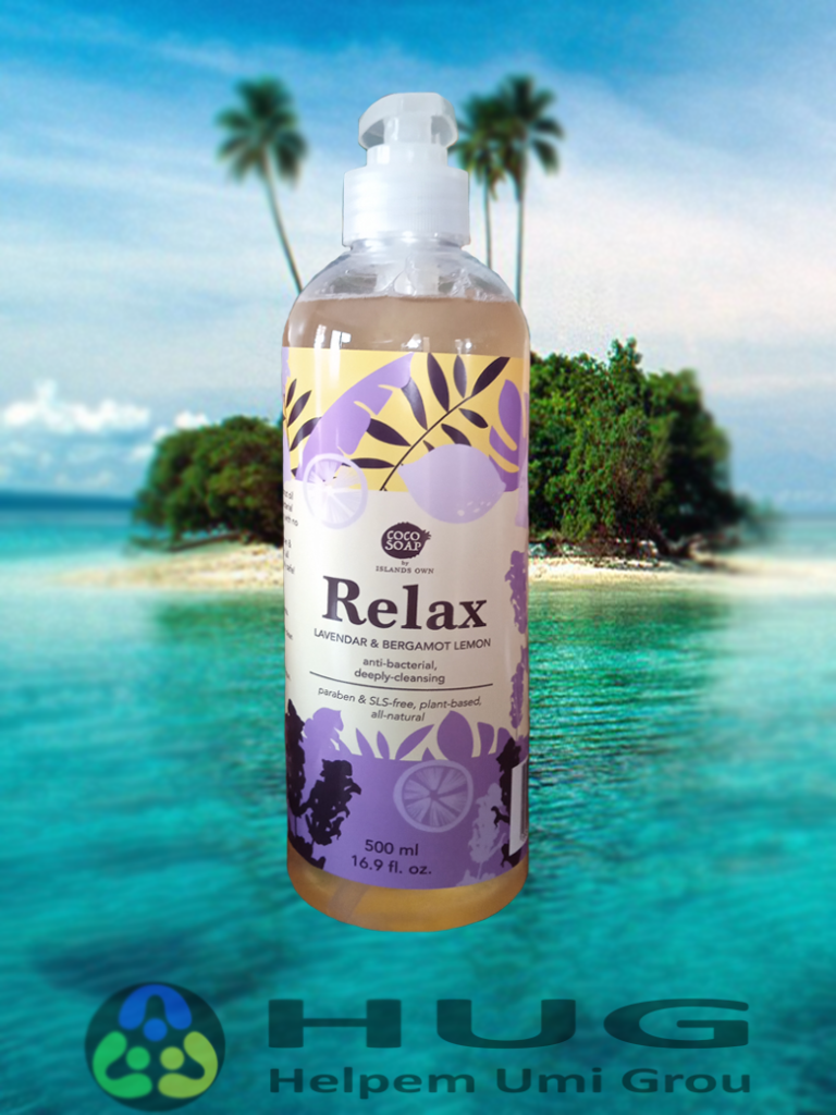 Shower Gel Relax - 500ml - HUG Solomons